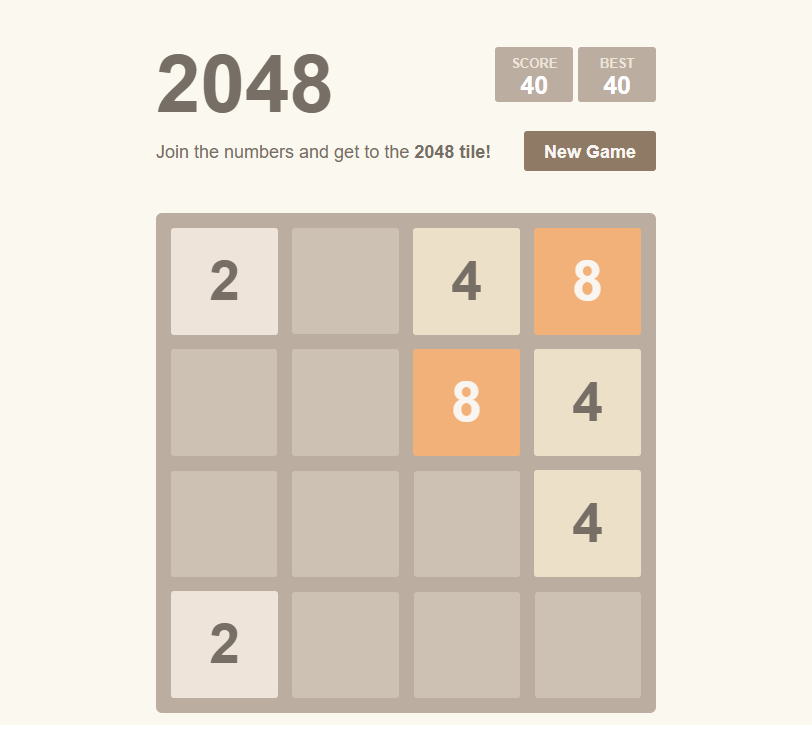 2048 Game - Play The Free Online Game - 66EZ